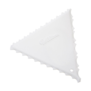 Wilton Triangle Decorating Icing Comb 5 Decorating Combs - BakeDeco.Com