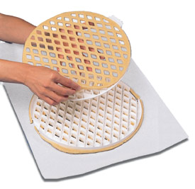 Lattice pie-top Dough Cutter - 2 Pc. Set - 11-1/2 Dia. Lattice Rollers ...