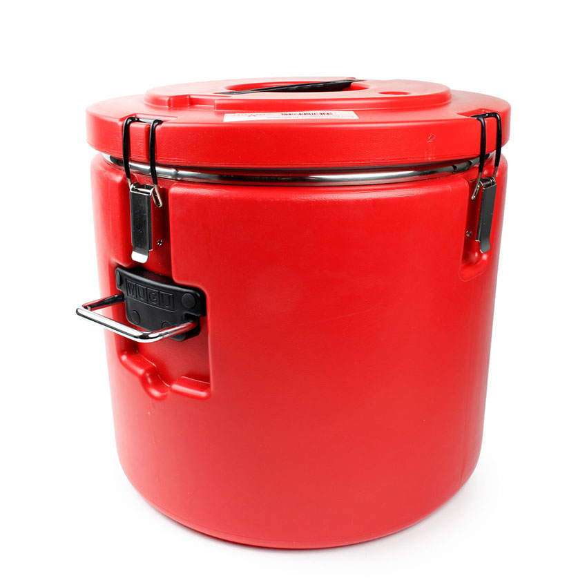 Vollum Red Insulated Container with Stainless Steel Interior, 30 Liter ... Vollum Red Insulated Container with Stainless Steel Interior, 30 Liter ...