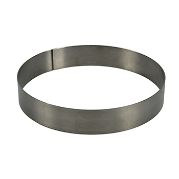 Round Cake Ring Stainless Steel, 3-1/2 x 2-3/8 High Cake Rings ...