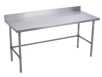 work tables worktables stainless steel wood top