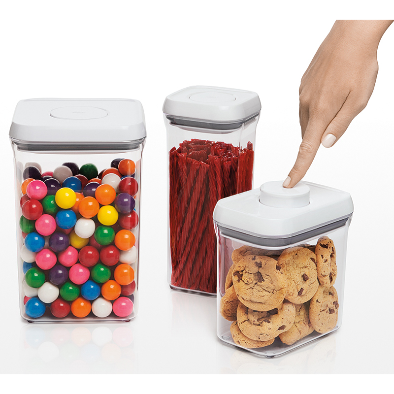 OXO Good Grips POP Containers, Square Square Storage Containers - BakeDeco.Com