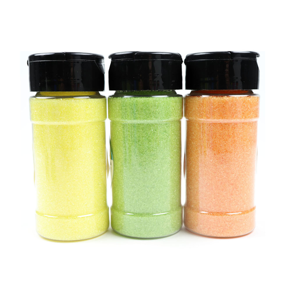 TruColor Natural Pastel Sanding Sugar, Fine Crystals, 3.5oz Colored ...