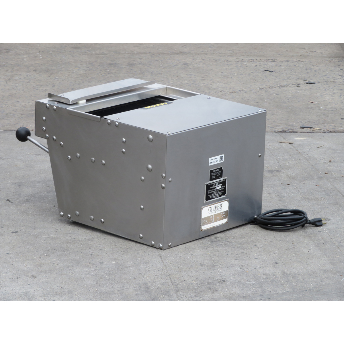 Oliver 709 Mini Supreme Bread Slicer, 1/2 Slices, Used Great Condition ...