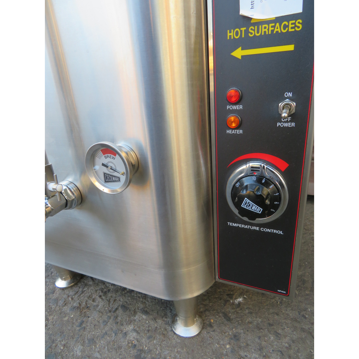 Grindmaster Cecilware ME-15E-110 Hot Water Urn, Used Great Condition ...
