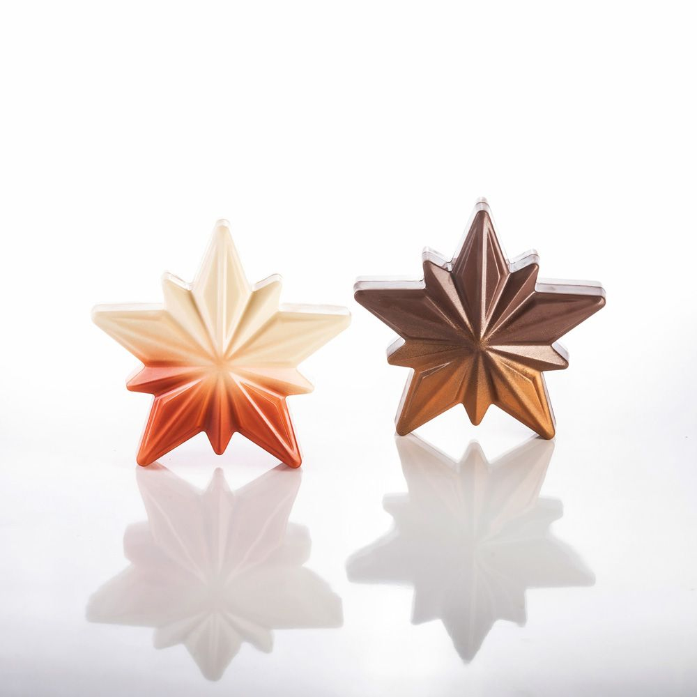 Pavoni KT208 Thermoformed Plastic Chocolate Mold, Polaris Flexible ...