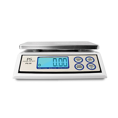 Penn Scale Digital Scale PS50, 50 Lbs x 0.2 Oz Kitchen Scales ...