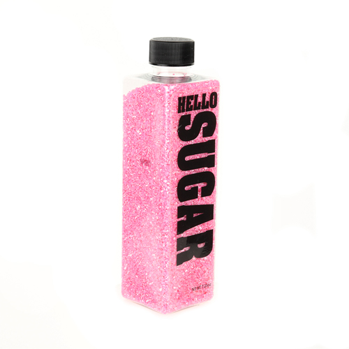 Metallic Pink Sugar Crystals, 7.25 oz. Colored Sugar - BakeDeco.Com