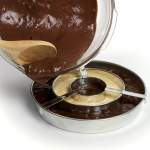 Norpro 4-piece Checkerboard Cake Pan Set Specialty Cake Pans - BakeDeco.Com