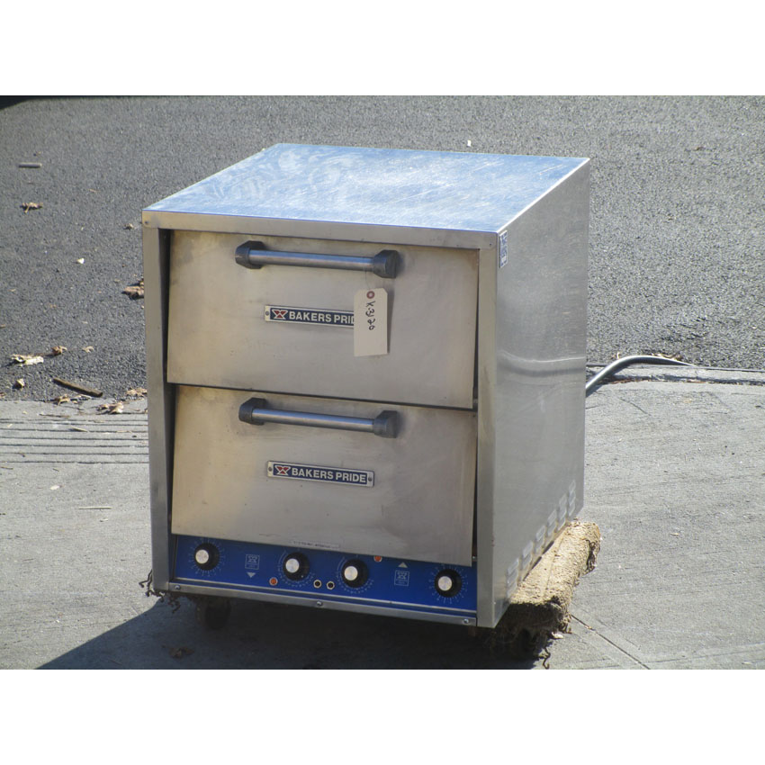 Bakers Pride P44 Electric Pizza / Pretzel Two Compartment Oven, Good ...