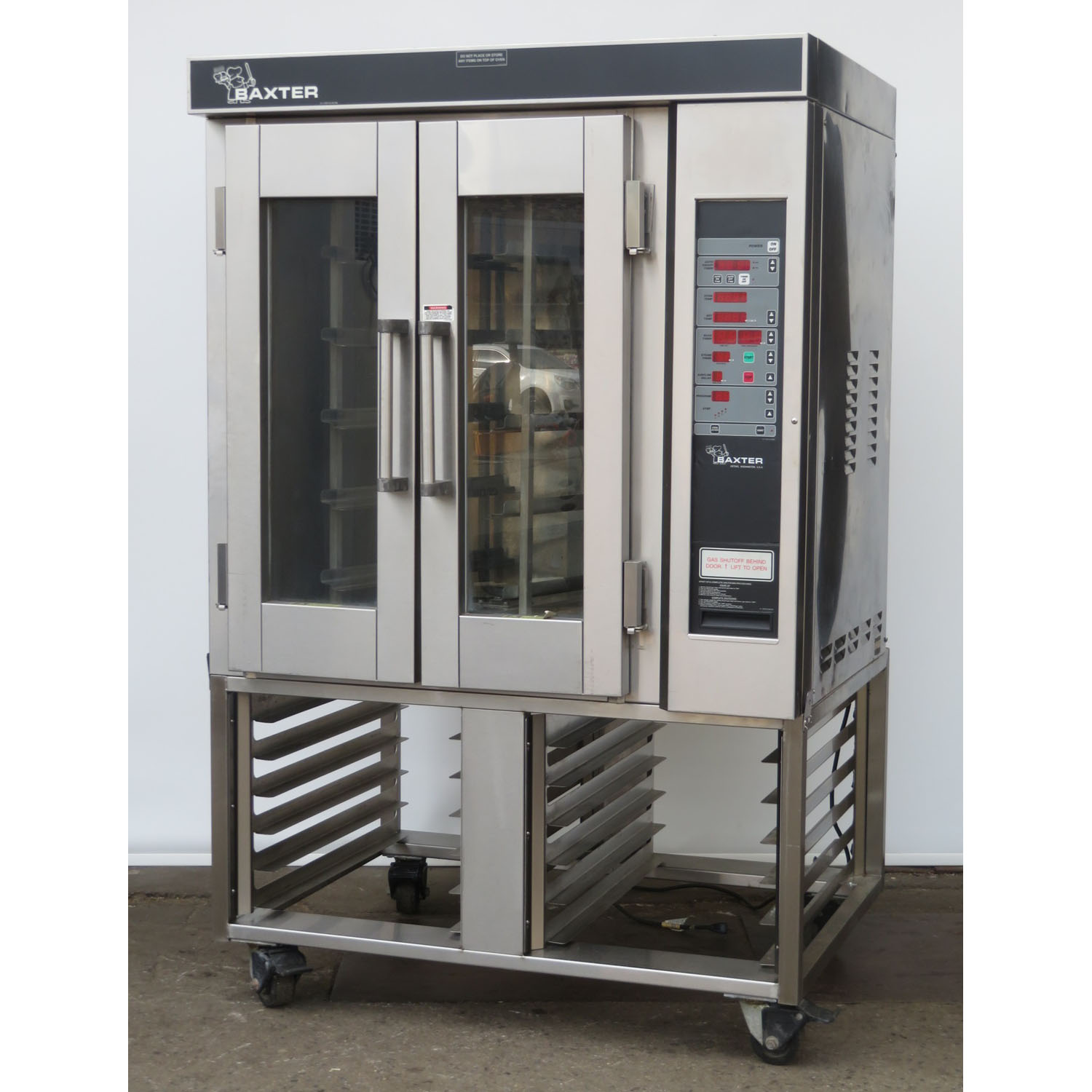 Baxter OV300G Mini Rack Gas Oven, Used Great Condition Ovens - BakeDeco.Com