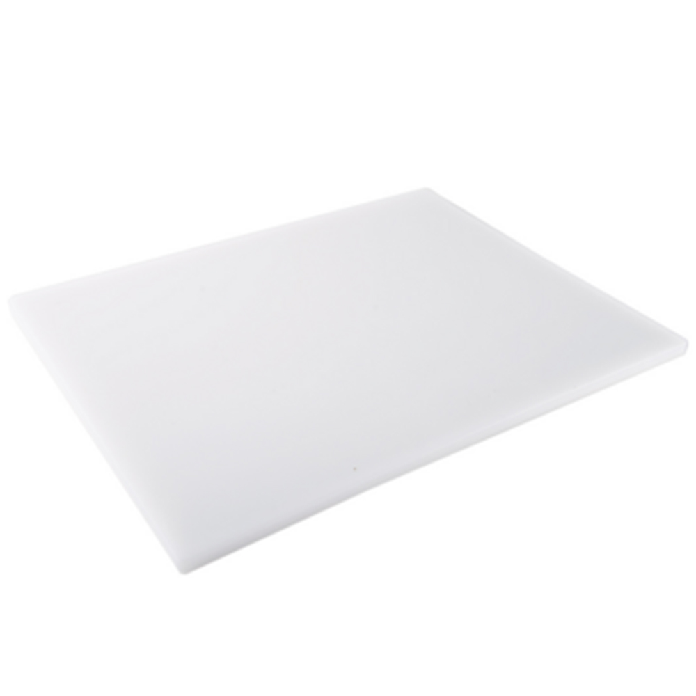 CAC White Cutting Board, 30 x 18 x 1/2 Polyethylene Cutting Boards ...