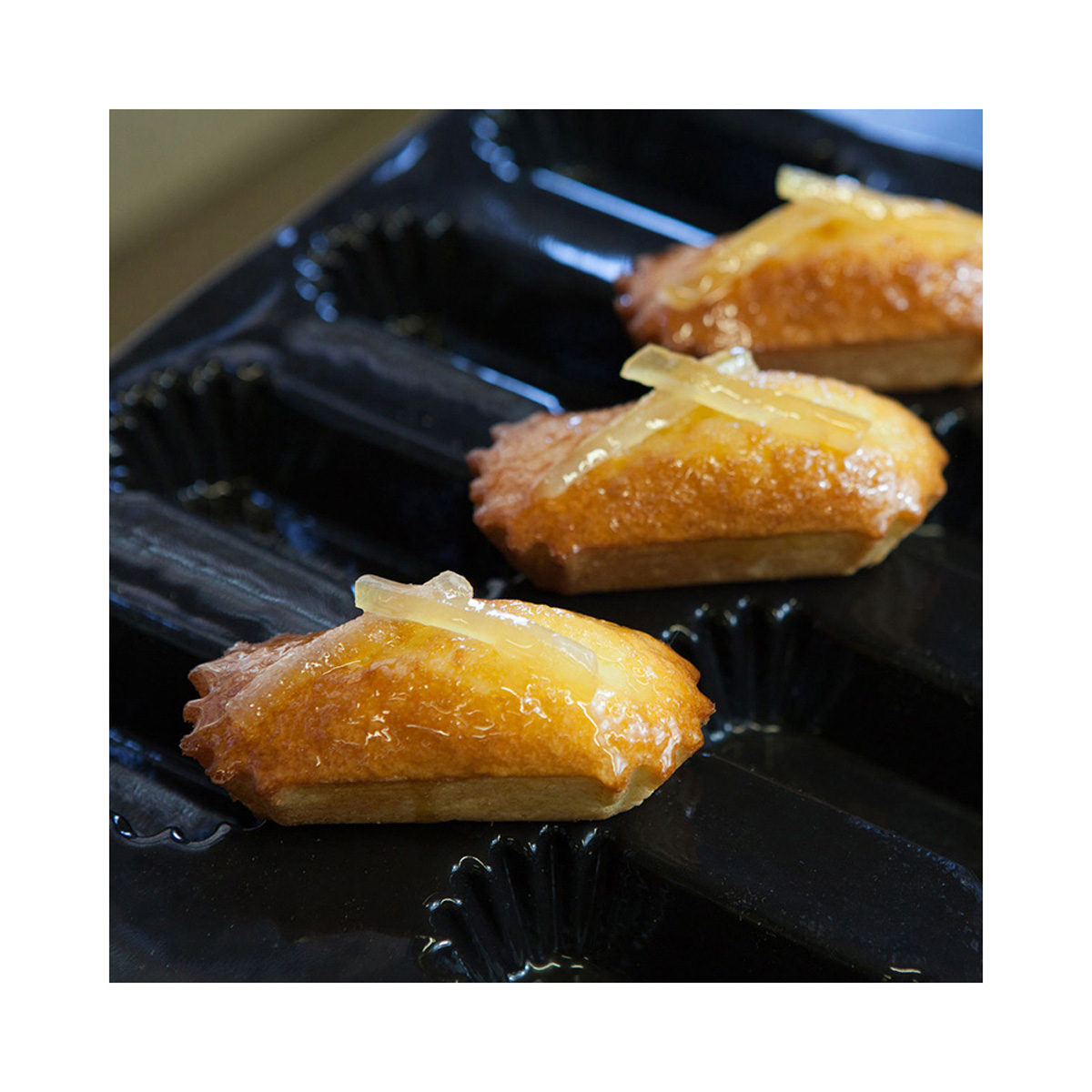 Demarle Flexipan Origine, Long Brioche 2.7 Oz (80 ml), 20 Cavities ...