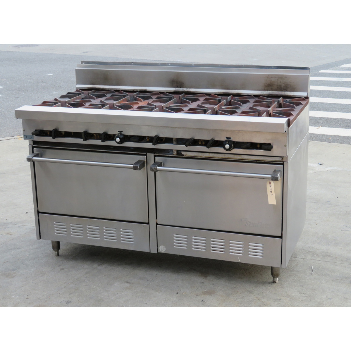 Garland 10 Burner Natural Gas Range Model SX-10-2626, Used Very Good ...