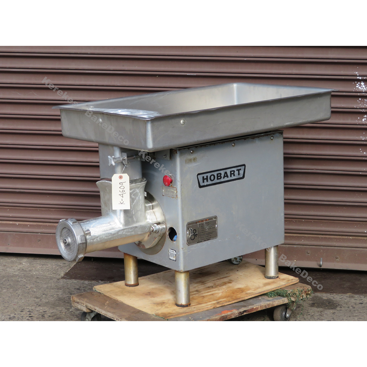 Hobart 4732A Meat Grinder, Used Excellent Condition Butcher Equipment ...