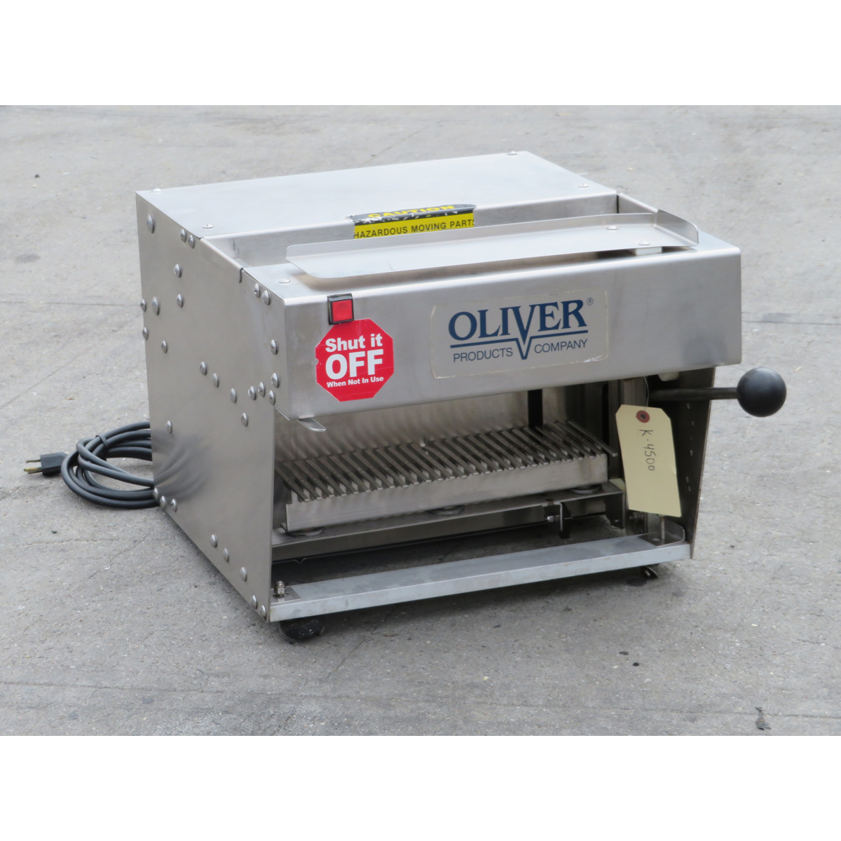 Oliver 709 Mini Supreme Bread Slicer, 1/2 Slices, Used Great Condition ...