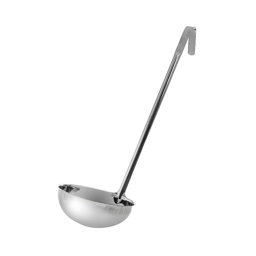 One-Piece Stainless Steel Ladle 32 Oz. Ladles - BakeDeco.Com