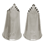 Ateco Ruffle Tube # 401 Decorating Tips - BakeDeco.Com